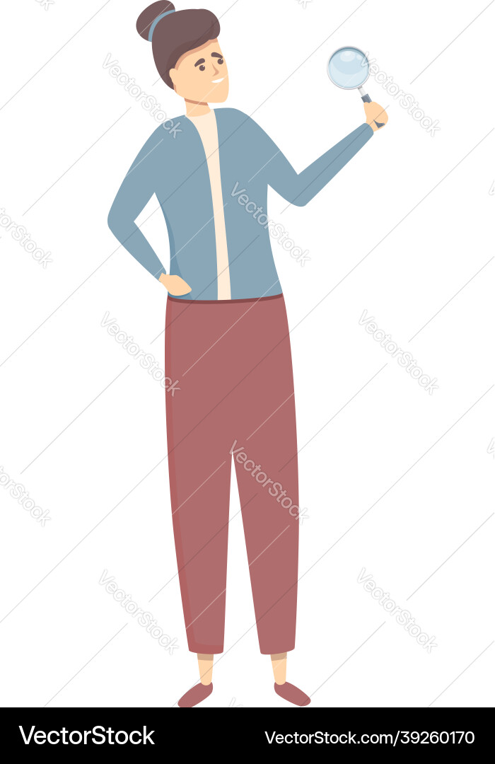 Work candidate icon cartoon interview job Vector Image