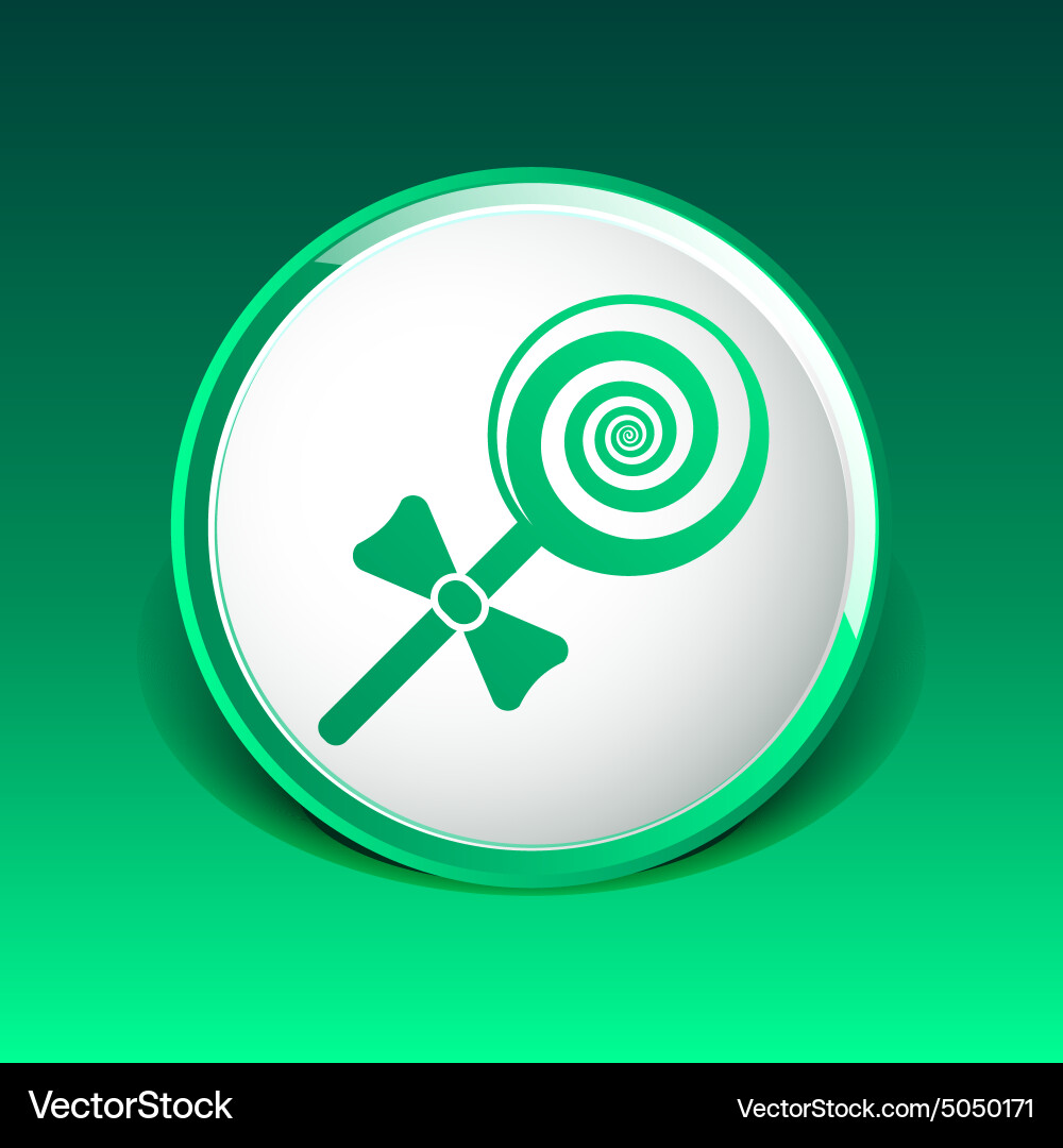 Candy lollipop logo symbol icon graphic Royalty Free Vector
