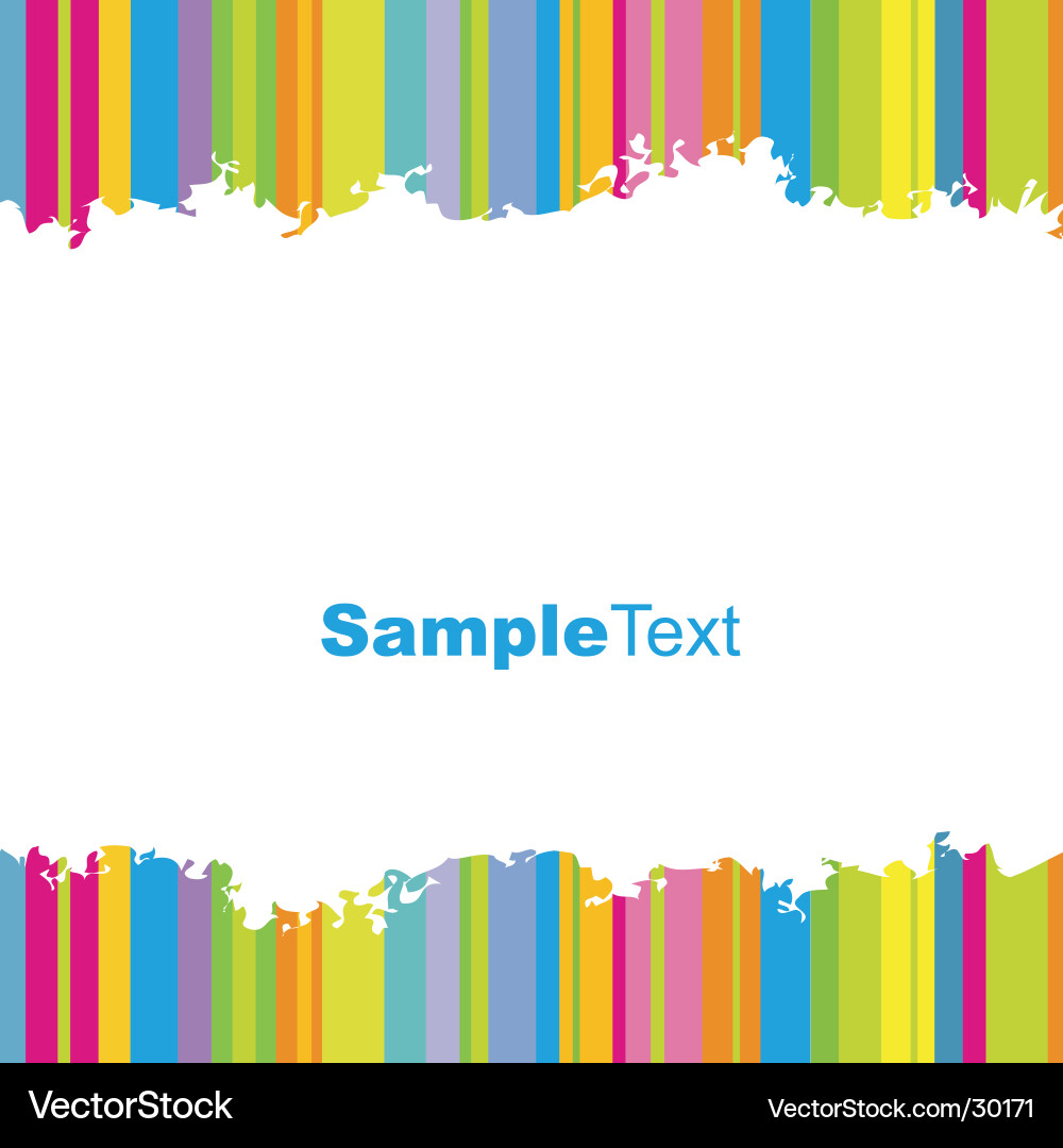 Colorful card Royalty Free Vector Image - VectorStock