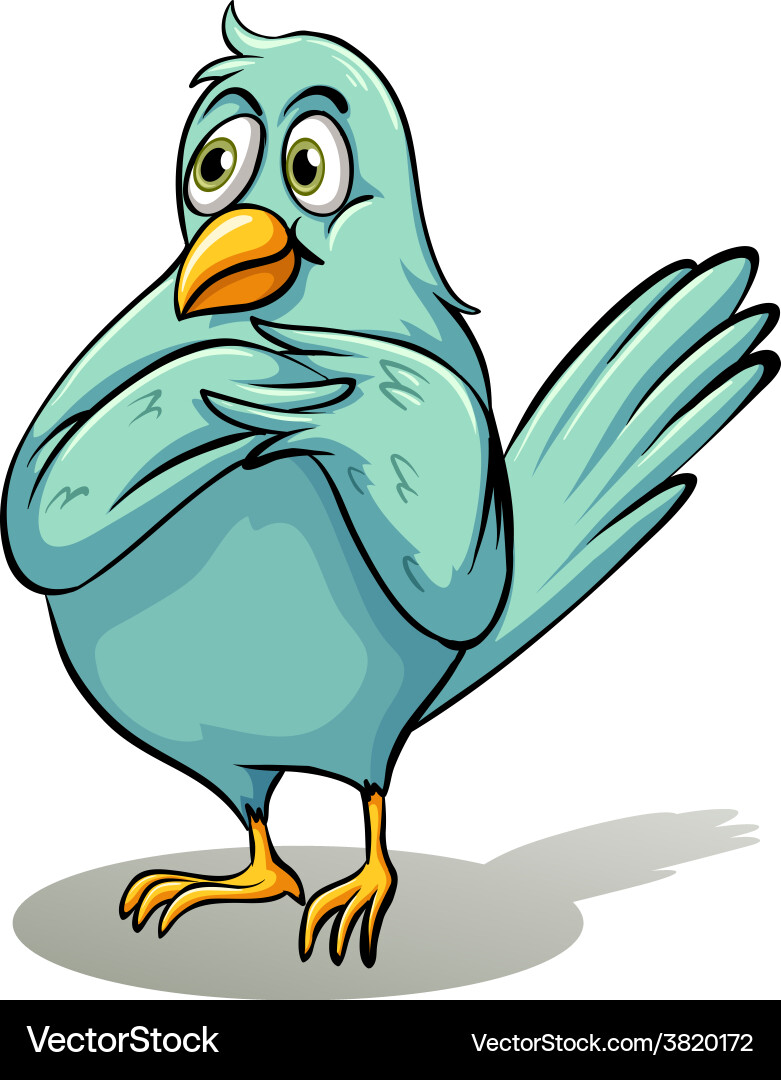 A bird Royalty Free Vector Image - VectorStock