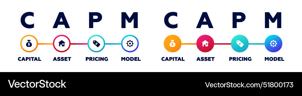 Capm variance diagram business model for Vector Image