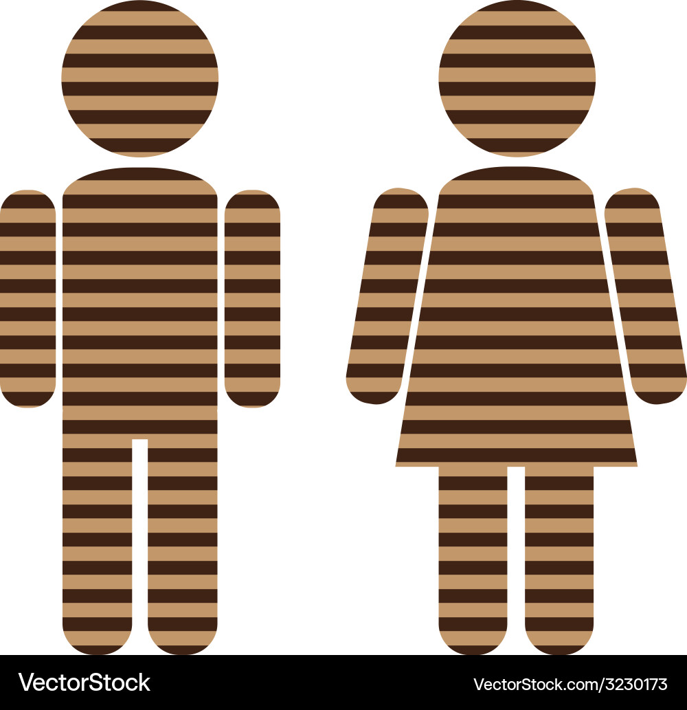 Male female Royalty Free Vector Image - VectorStock