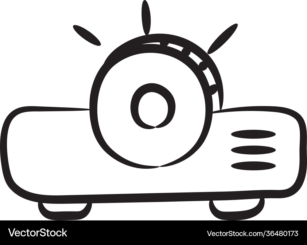 Projector Royalty Free Vector Image - VectorStock