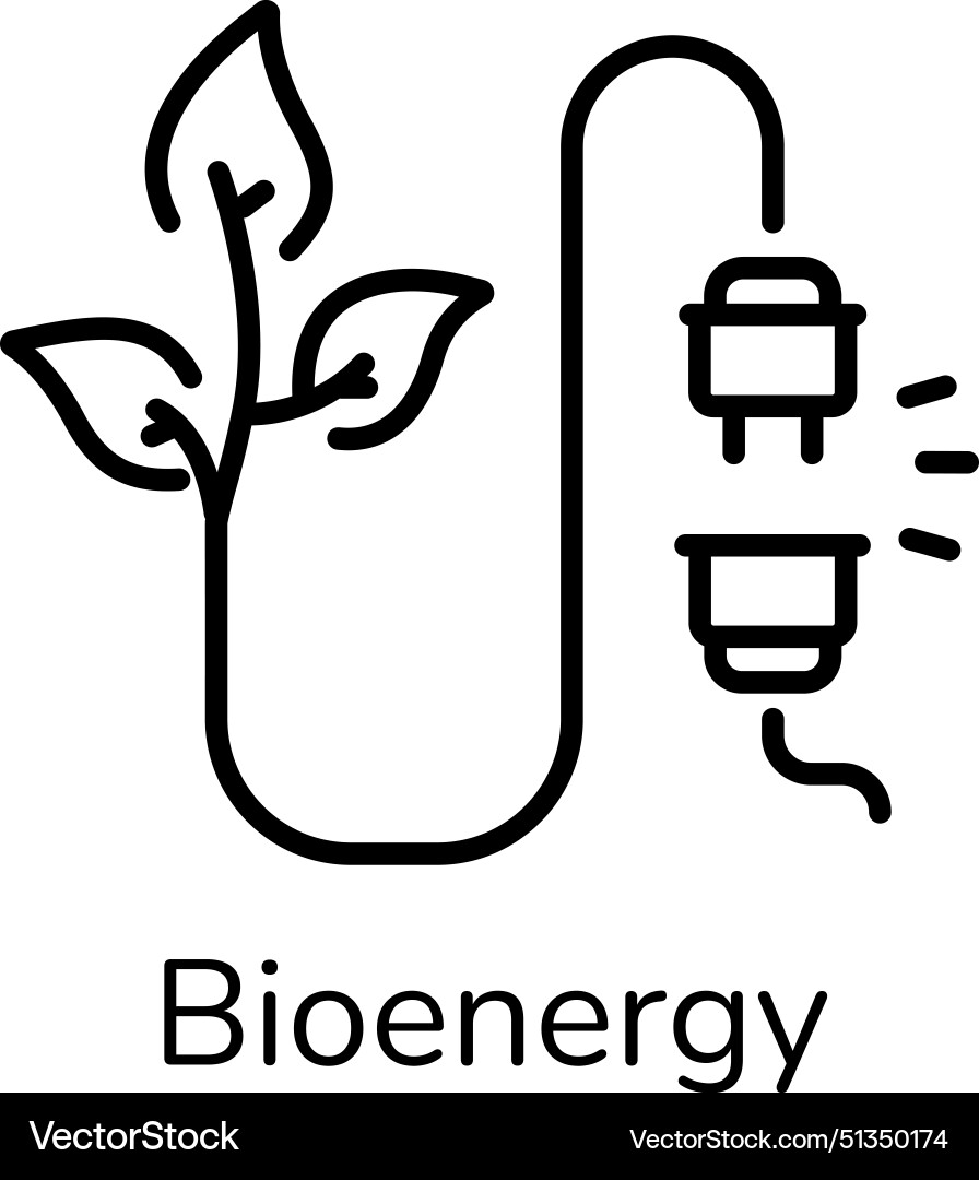 Bioenergy Royalty Free Vector Image - VectorStock