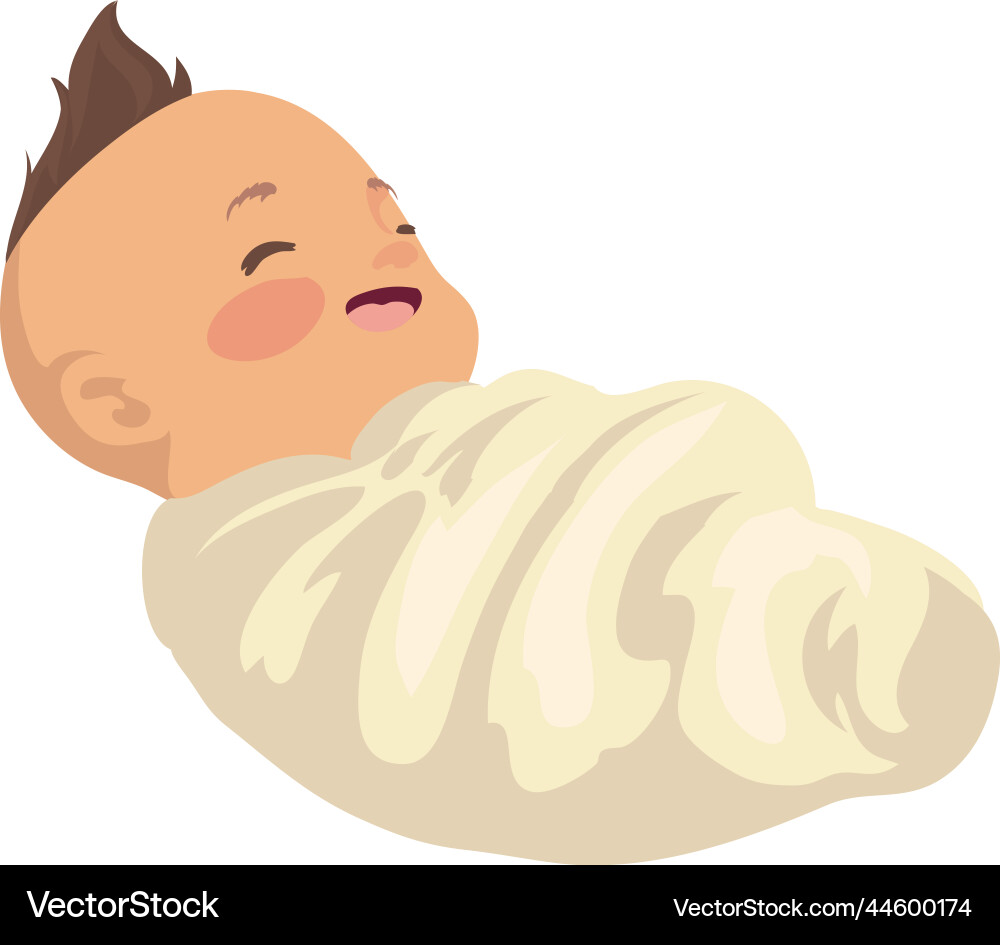 Cute baby jesus Royalty Free Vector Image - VectorStock