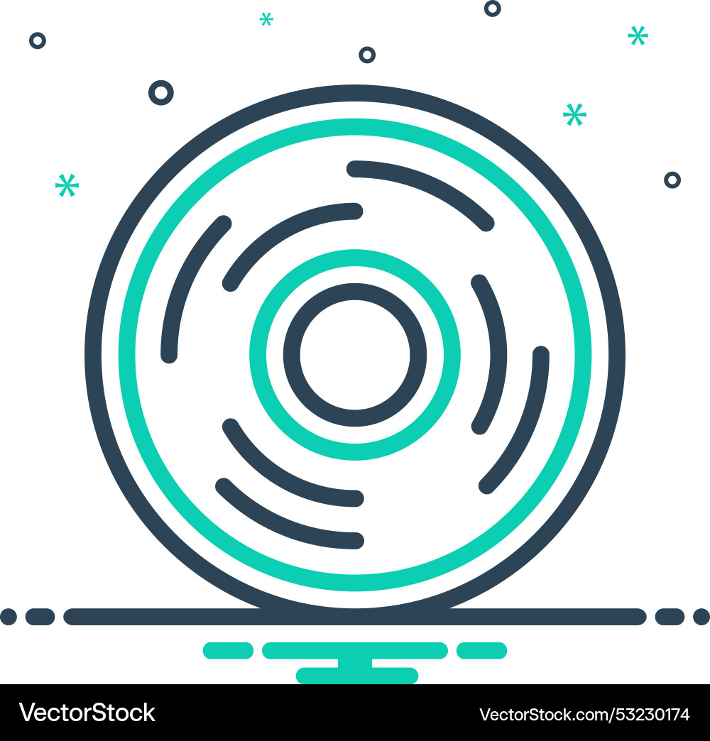 Disc Royalty Free Vector Image - VectorStock