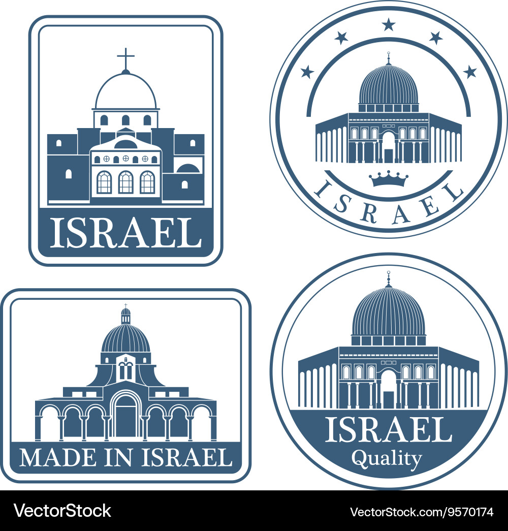 Israel Royalty Free Vector Image - VectorStock