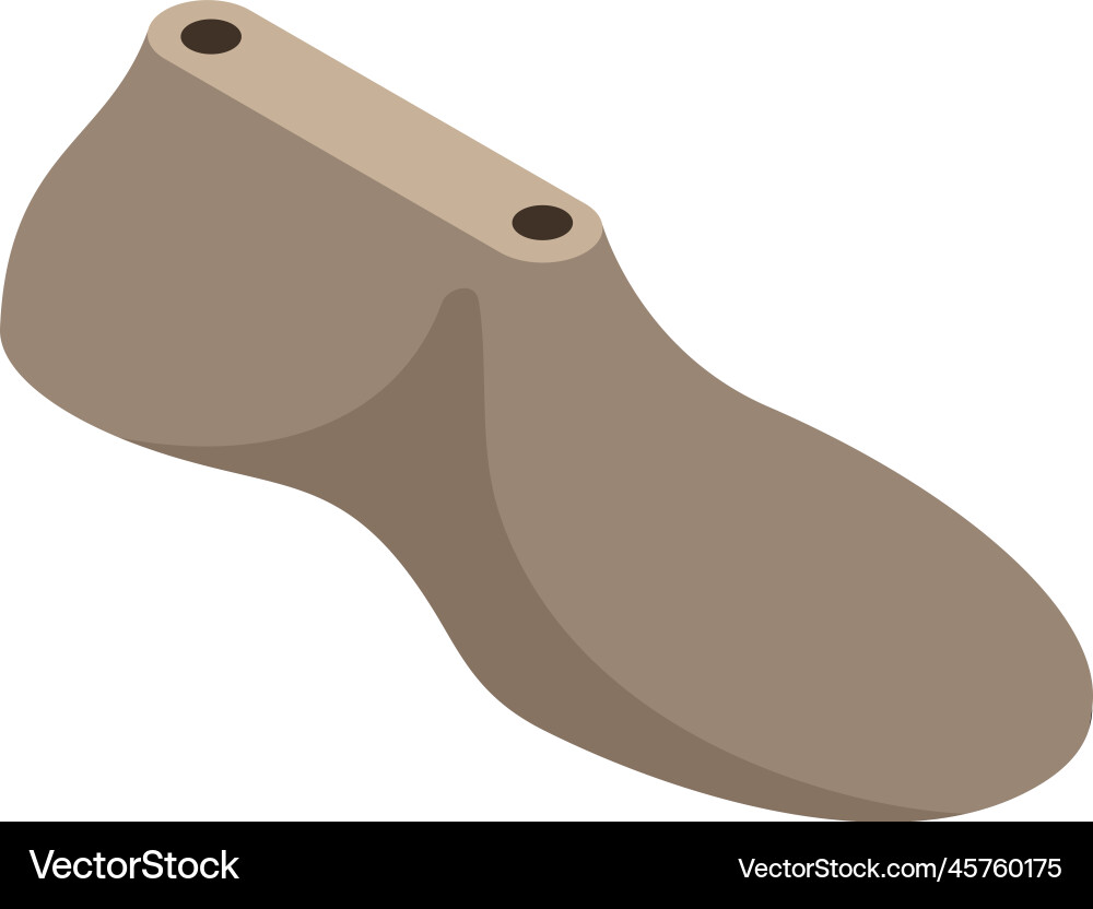 Heel dummy tool composition Royalty Free Vector Image