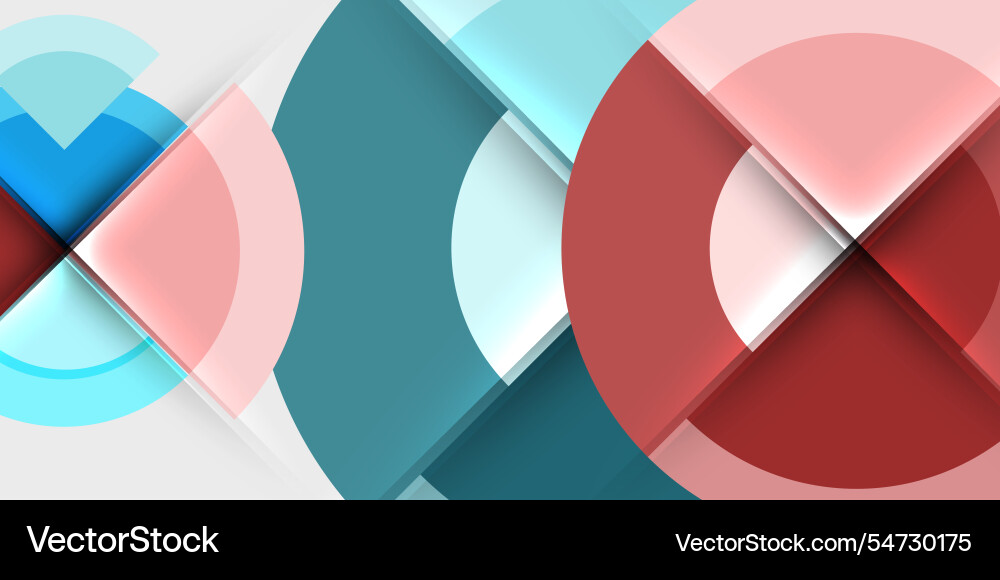 Target circle geometric abstract shapes Royalty Free Vector