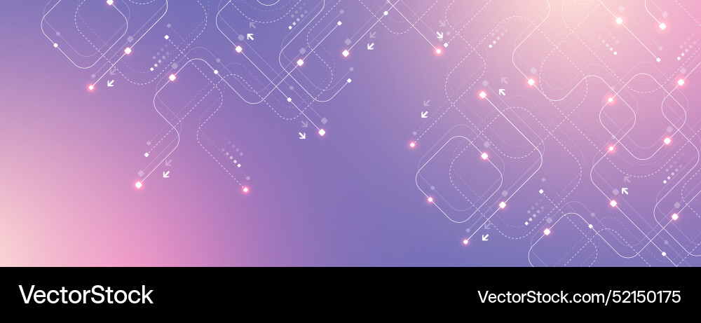 Technology abstract background modern electronic Vector Image