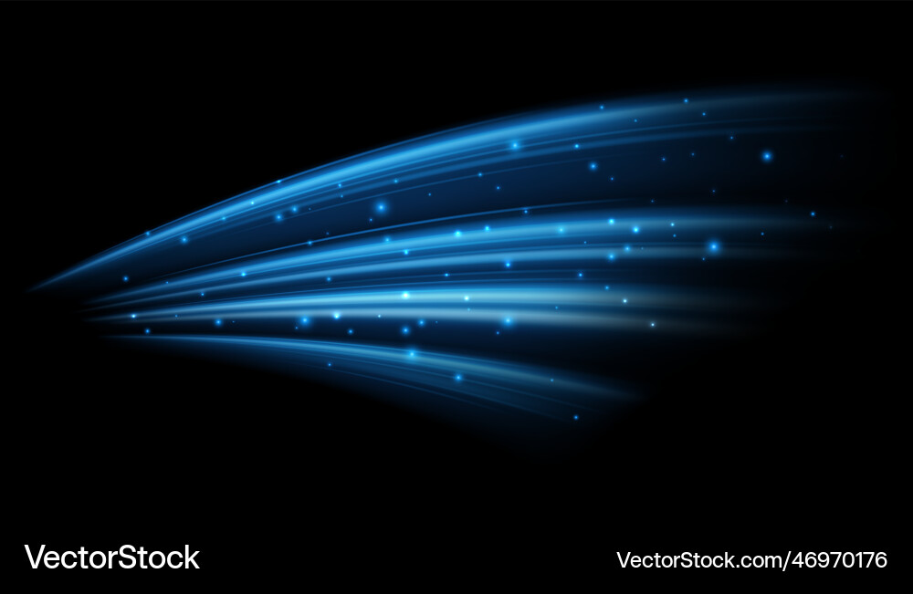 Blowing air flow effect breeze Royalty Free Vector Image