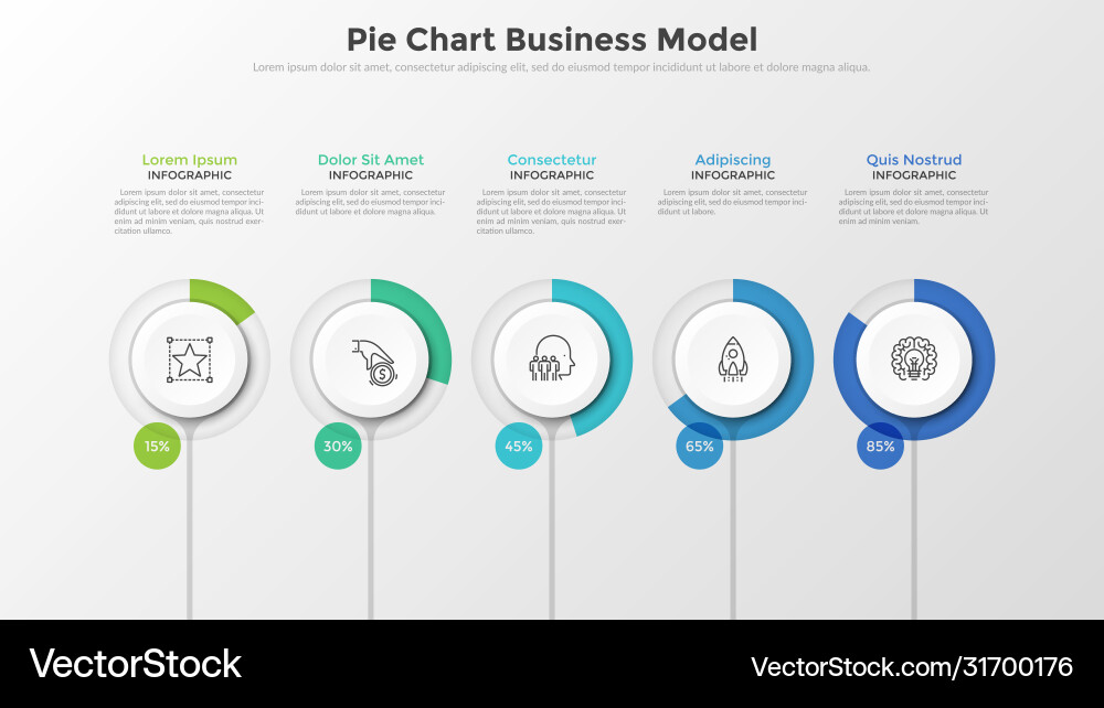 Creative infographic template Royalty Free Vector Image