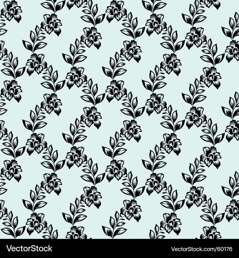 Floral seamless Royalty Free Vector Image - VectorStock