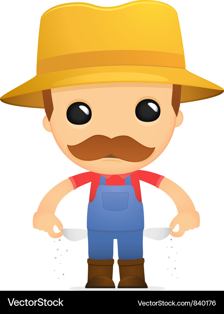 Sad Farmer Cartoon Clipart Panda Free Clipart Images