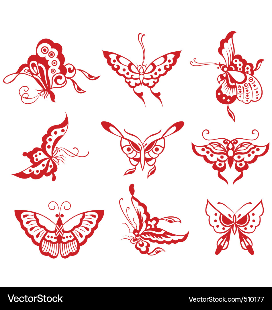 Butterfly Royalty Free Vector Image - VectorStock