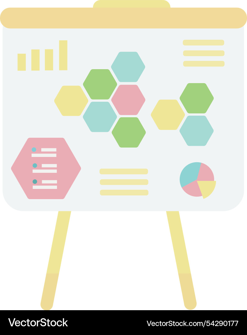 Education board school study flat icon Royalty Free Vector