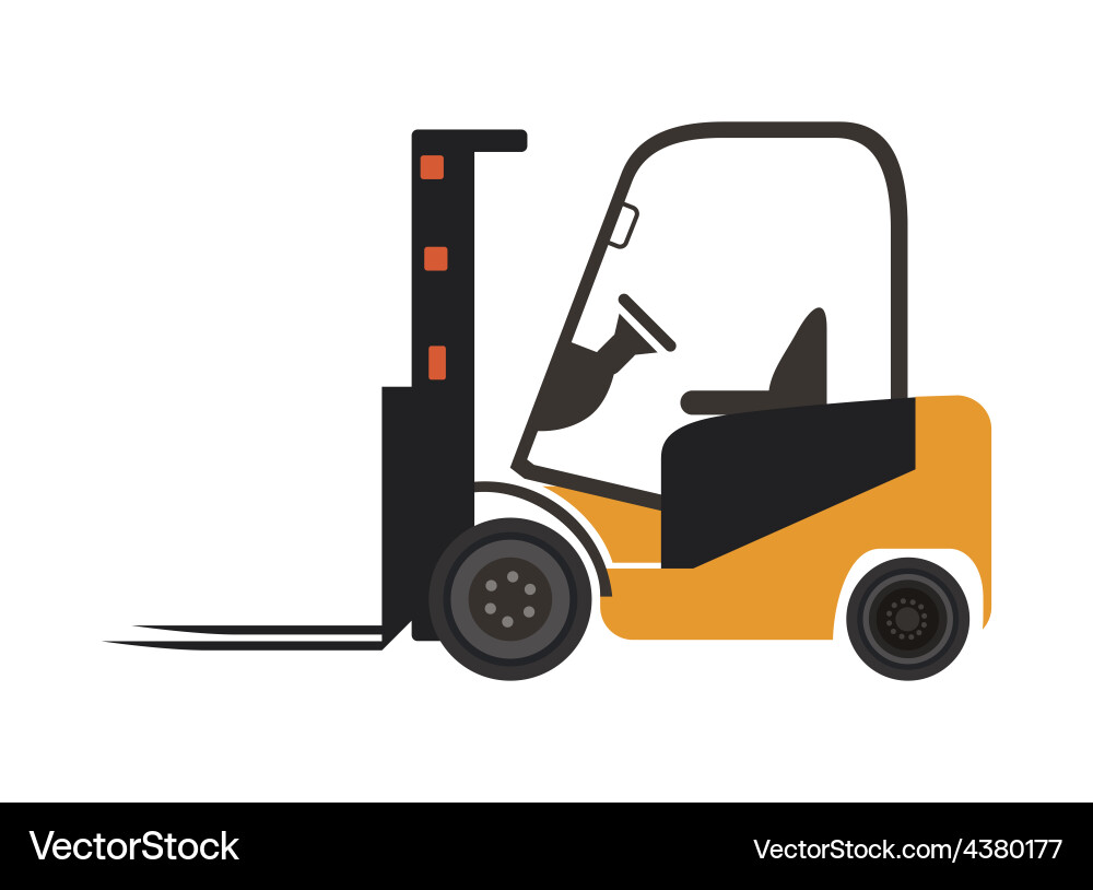 Forklift icon Royalty Free Vector Image - VectorStock