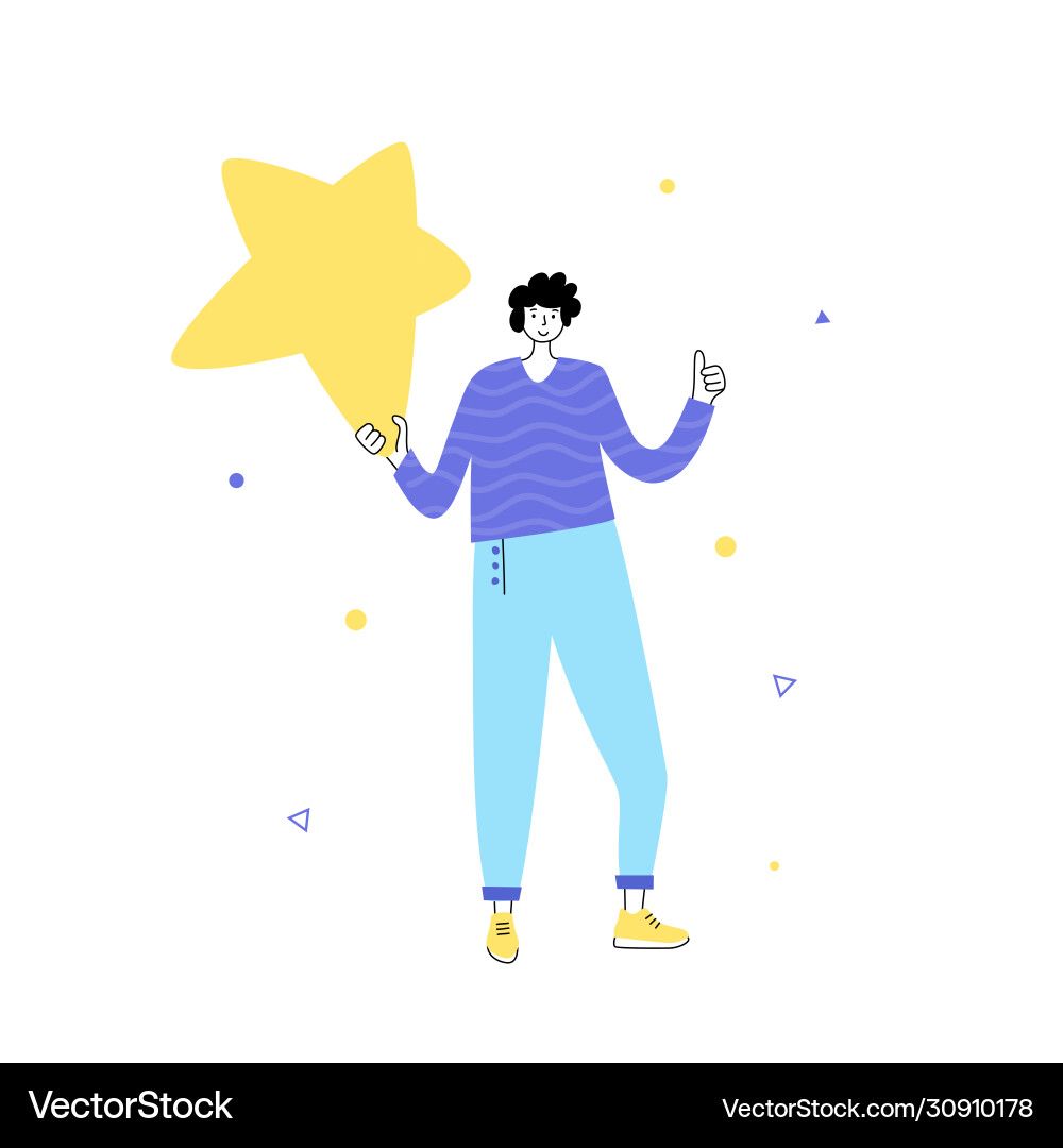 Feedback review concept Royalty Free Vector Image