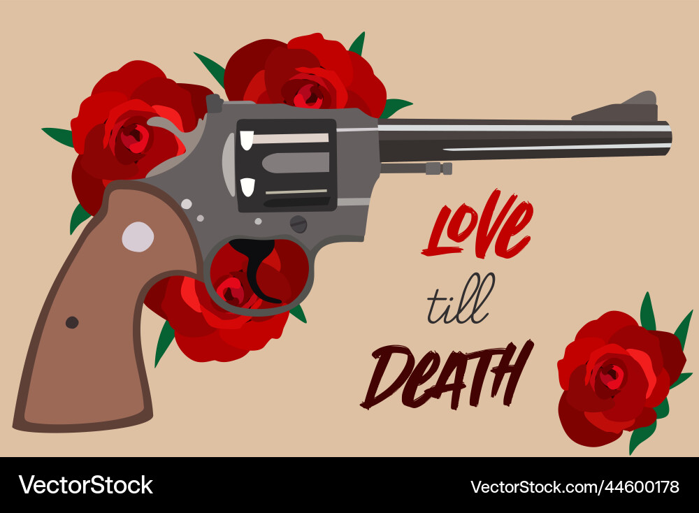 Love till death Royalty Free Vector Image - VectorStock