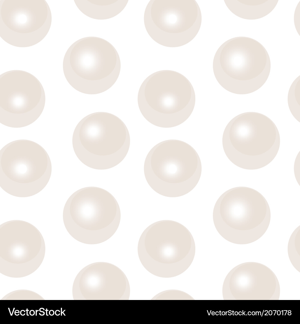 Pearl seamless texture Royalty Free Vector Image