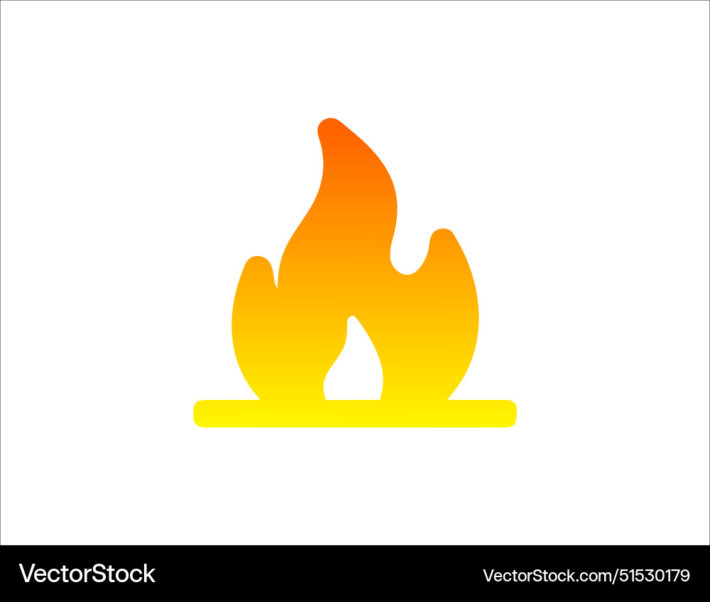 Fire logo Royalty Free Vector Image - VectorStock