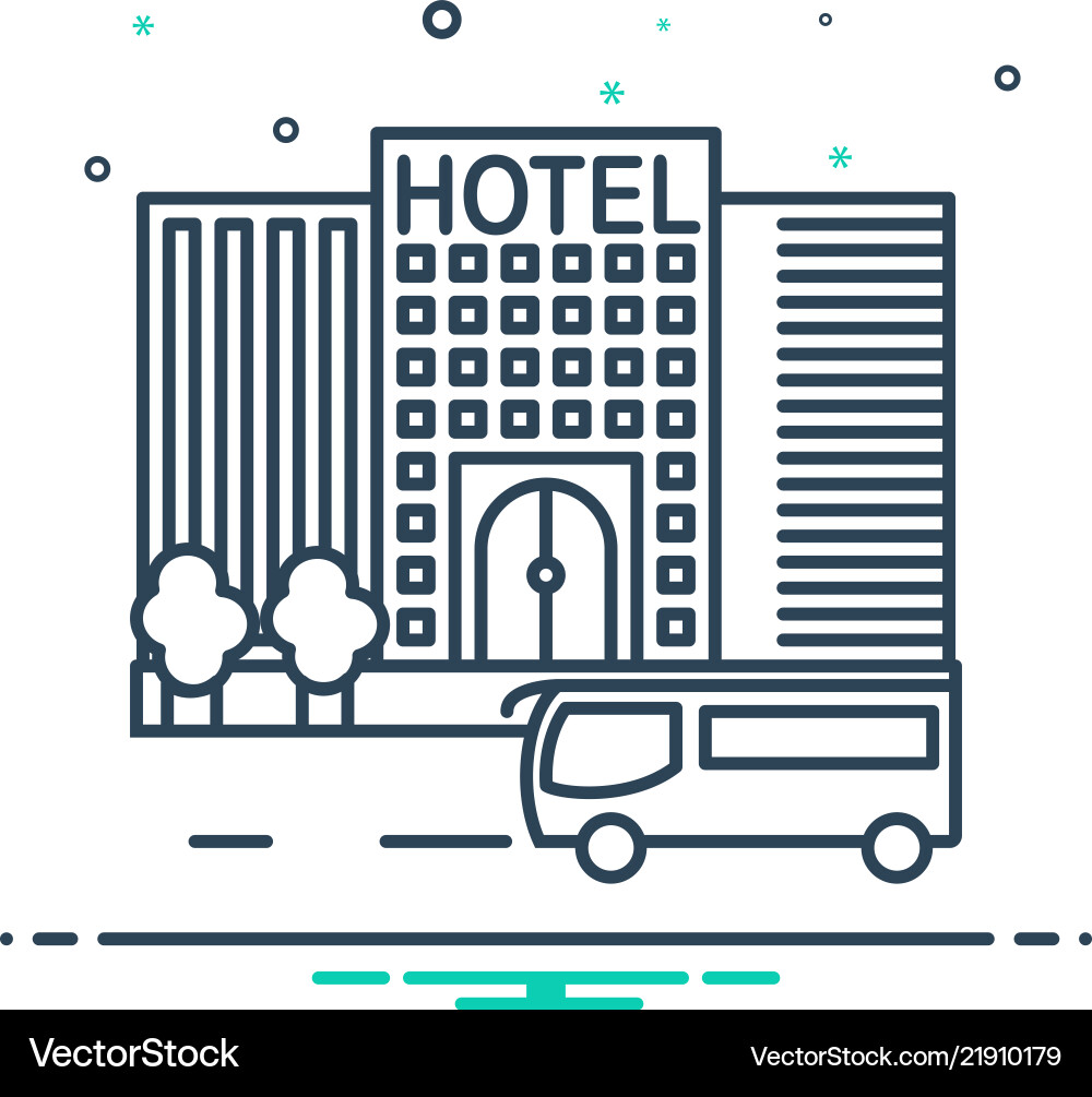 Hotel Royalty Free Vector Image - VectorStock