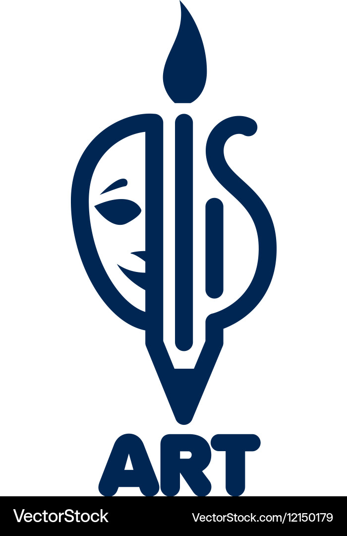 Logo art Royalty Free Vector Image - VectorStock