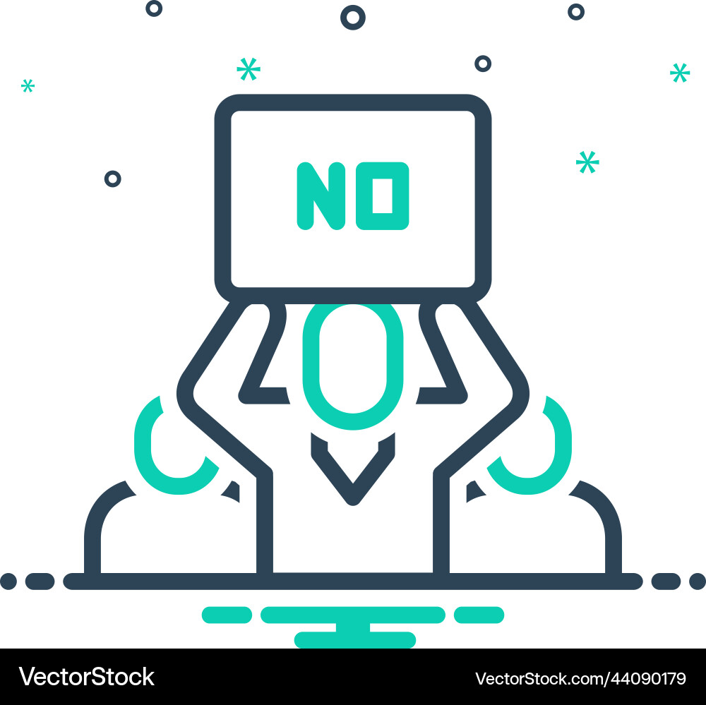 Resist Royalty Free Vector Image - VectorStock