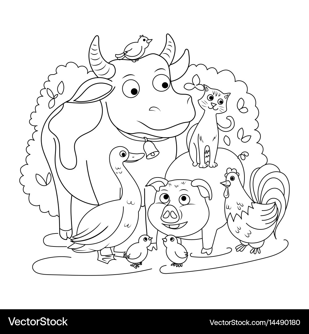 Free Farm Animals Coloring Pages For Kids [2025]