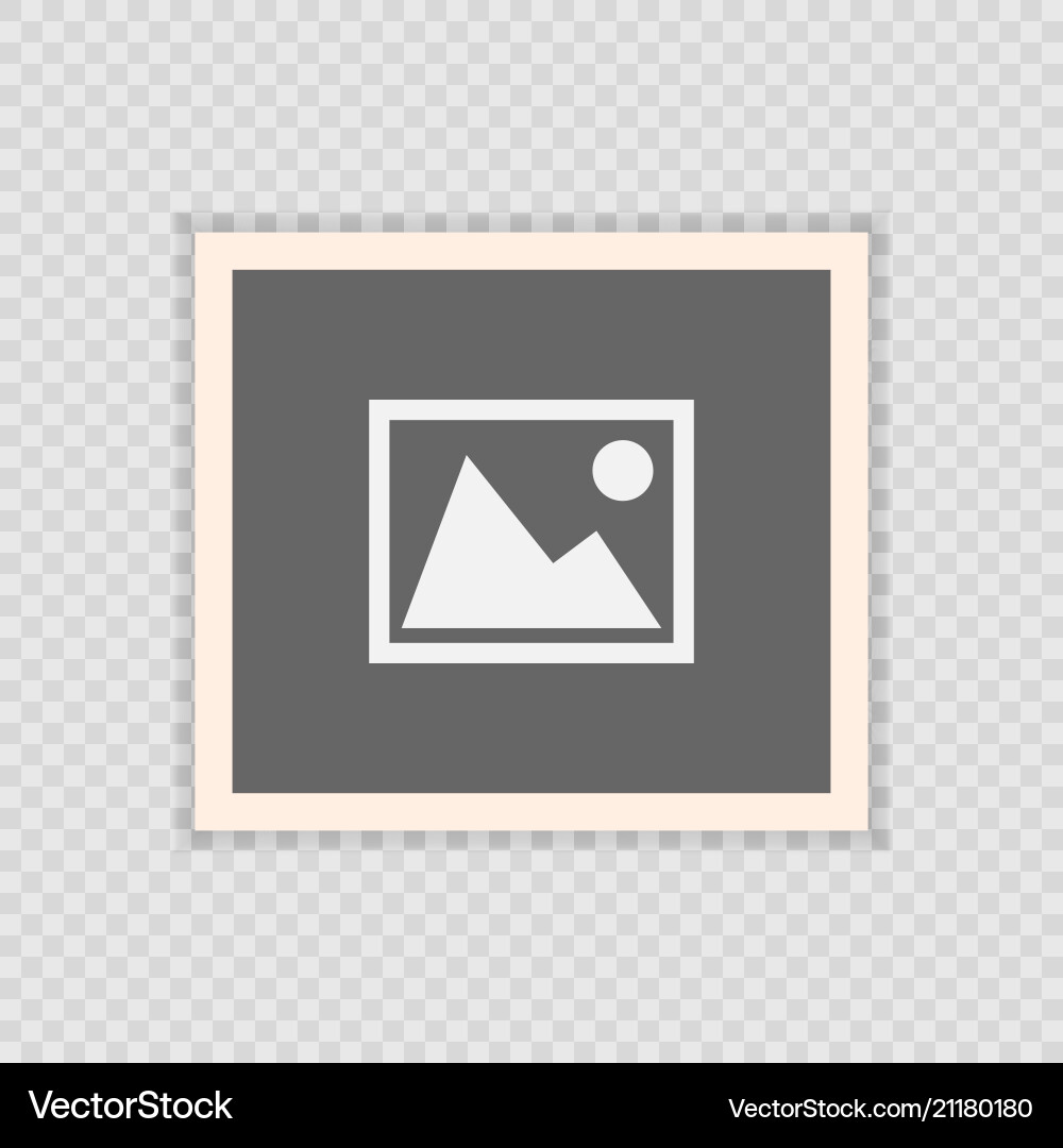 Photo frame Royalty Free Vector Image - VectorStock