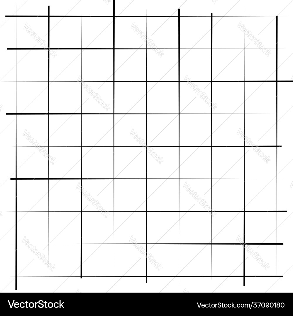 Random lines grid mesh matrix grille grating Vector Image
