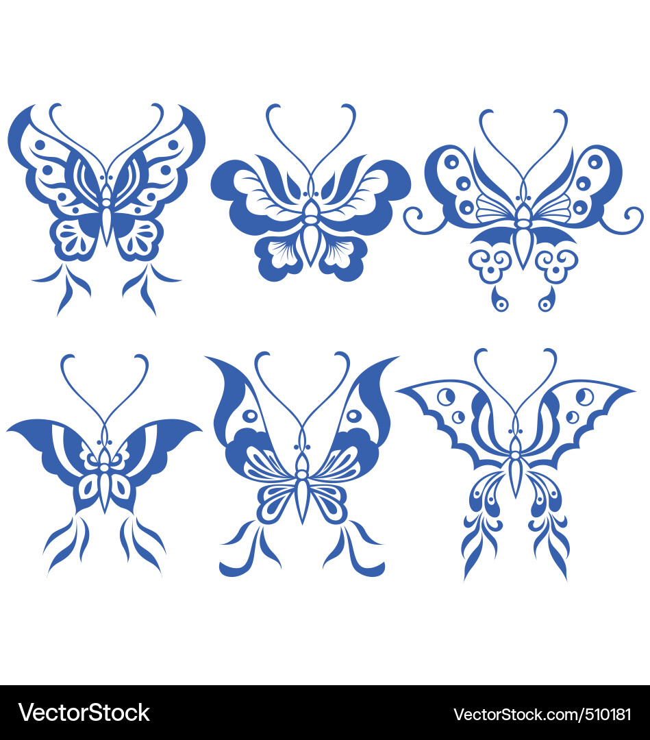 Butterfly Royalty Free Vector Image - VectorStock
