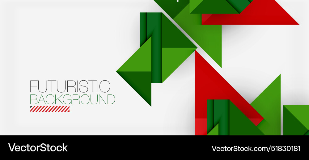 Triangle background Royalty Free Vector Image - VectorStock