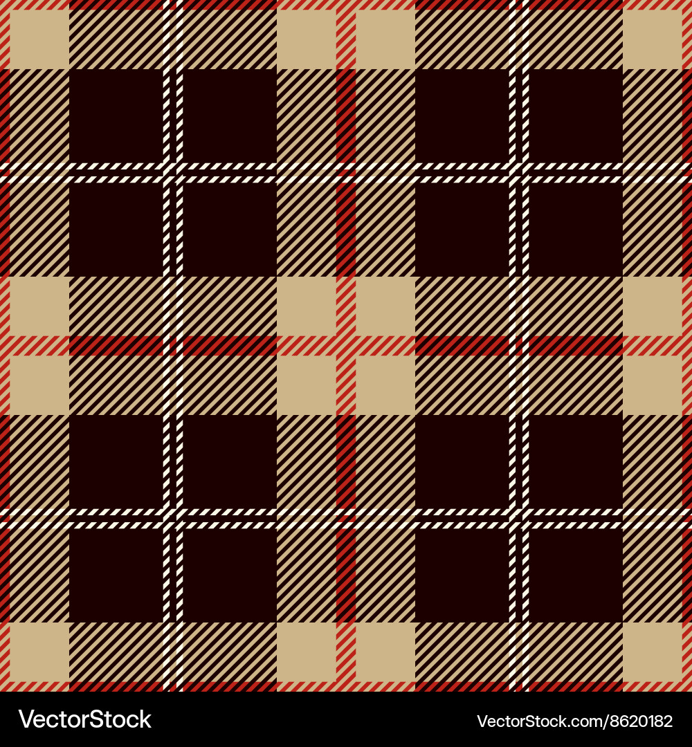 Seamless tartan pattern Royalty Free Vector Image