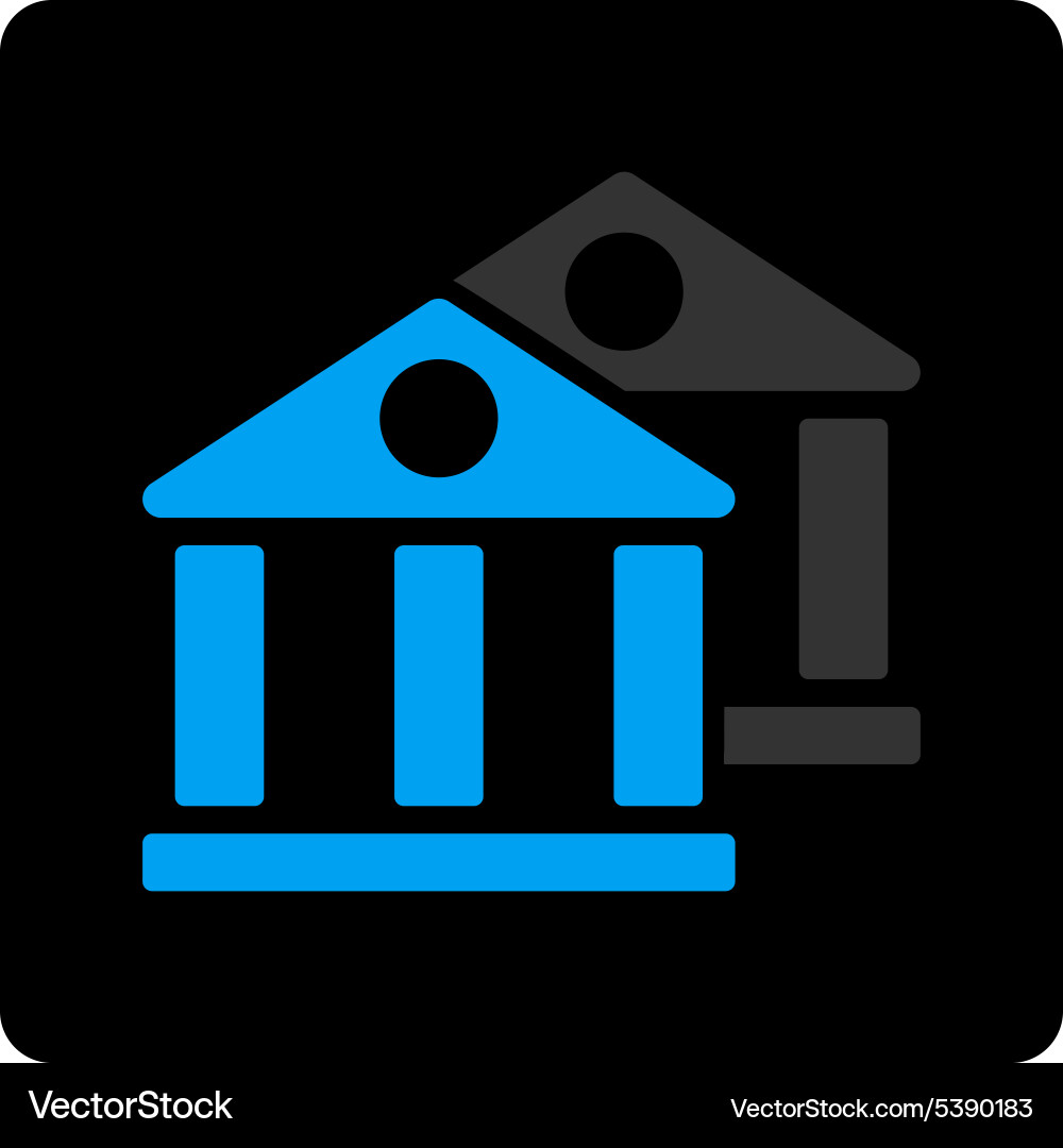 Banks icon Royalty Free Vector Image - VectorStock