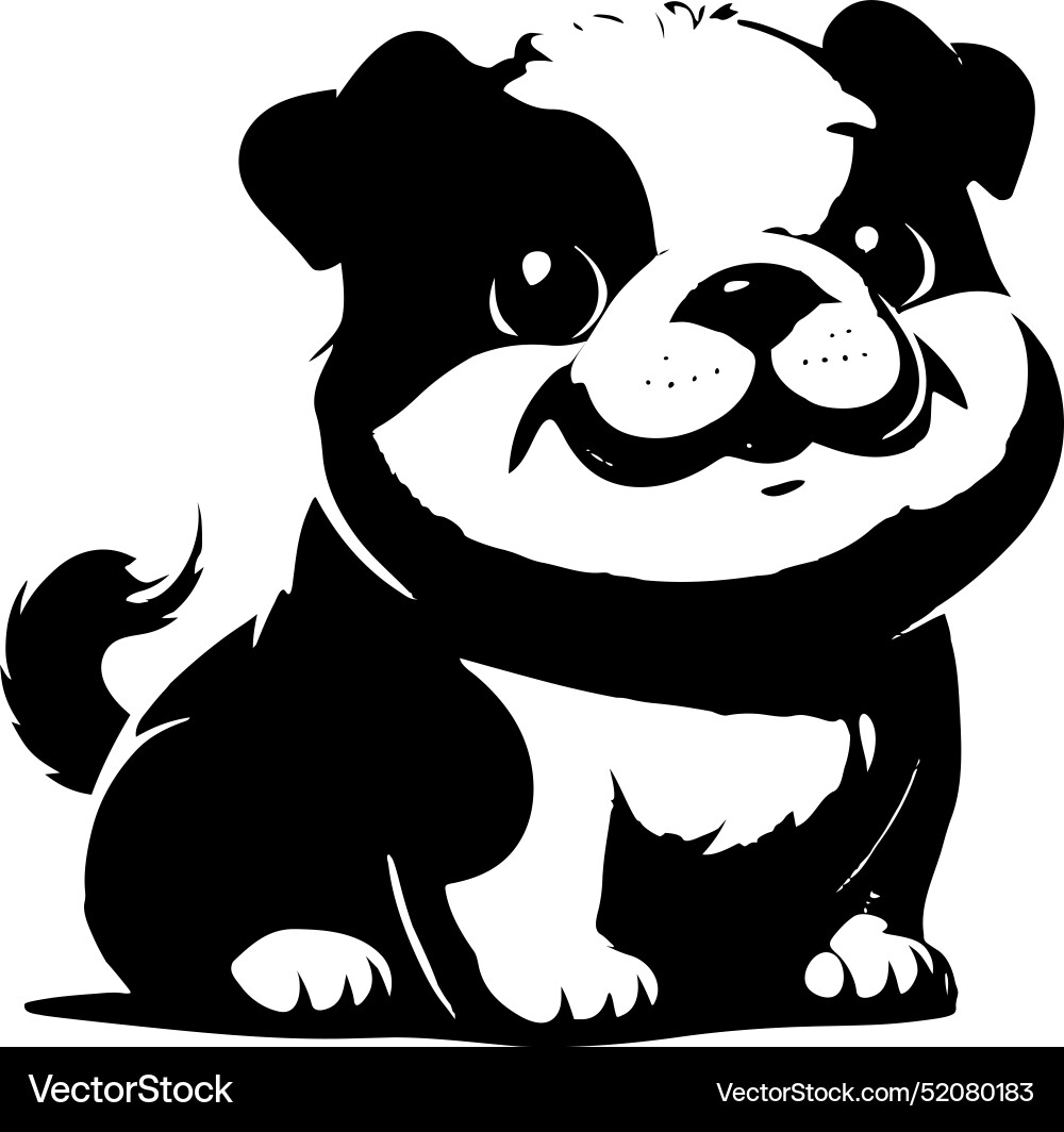 Cartoon dog image Royalty Free Vector Image - VectorStock