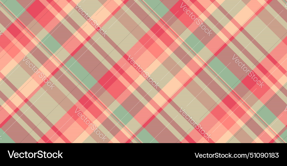 Party texture fabric pattern sketching tartan Vector Image