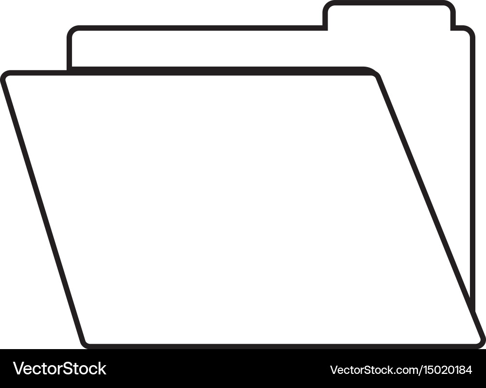 Document folder icon Royalty Free Vector Image