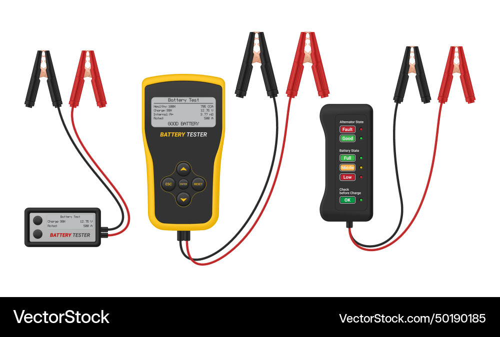 Car battery tester automotive electronic equipment