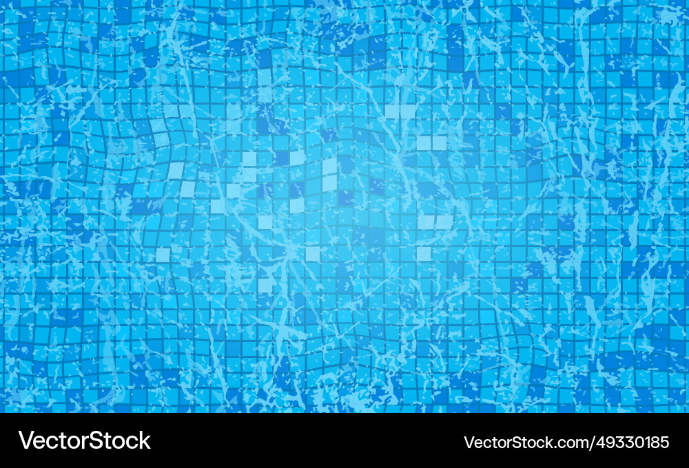 Swimming pool water colorful background Royalty Free Vector