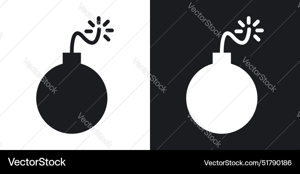 Bomb icon Royalty Free Vector Image - VectorStock