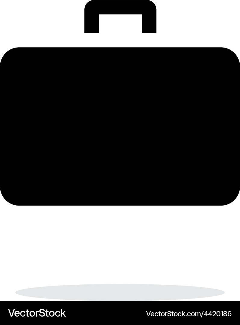 Case simple icon on white background Royalty Free Vector