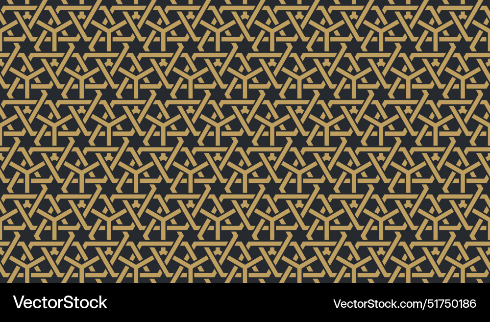 Seamless geometric pattern in authentic arabian Vector Image