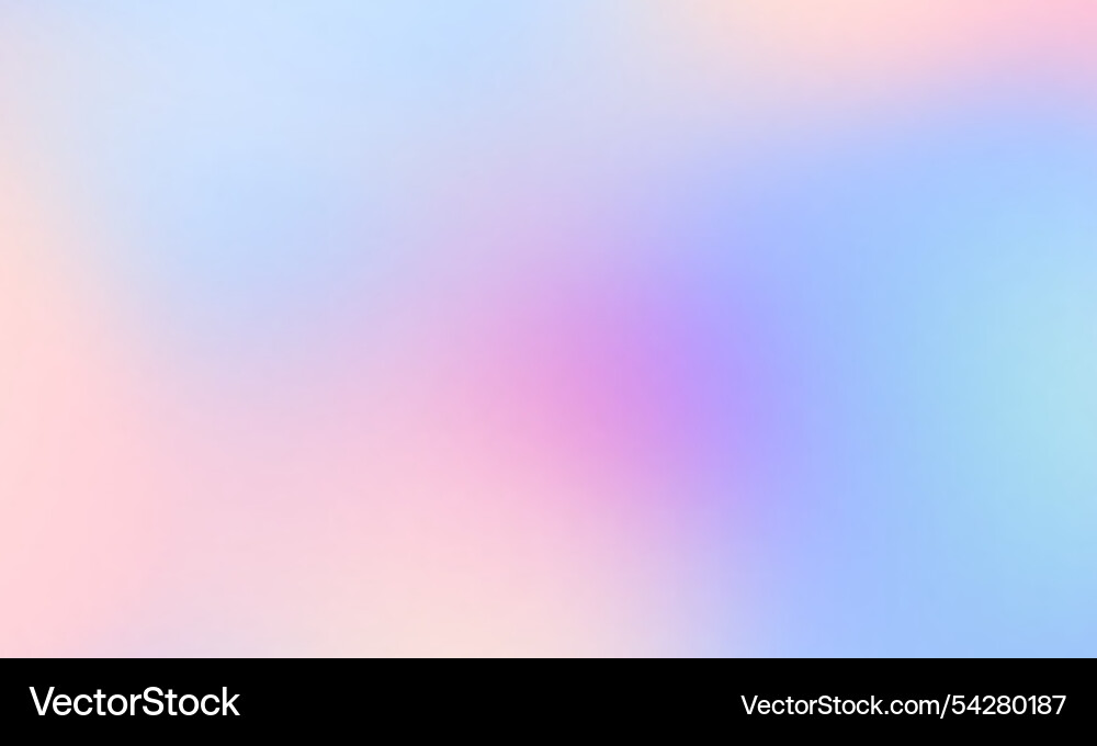 Gradient background color blur colorful Royalty Free Vector