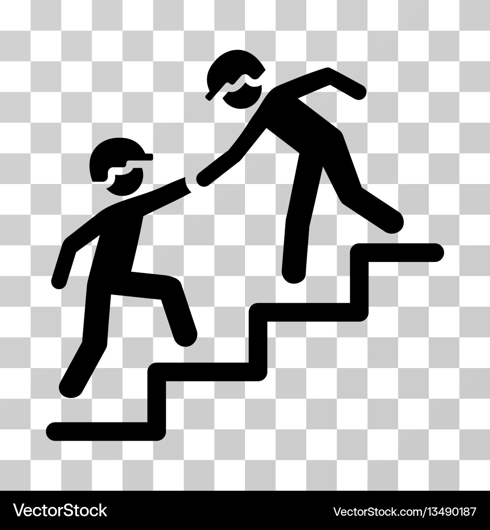 Workers help icon Royalty Free Vector Image - VectorStock