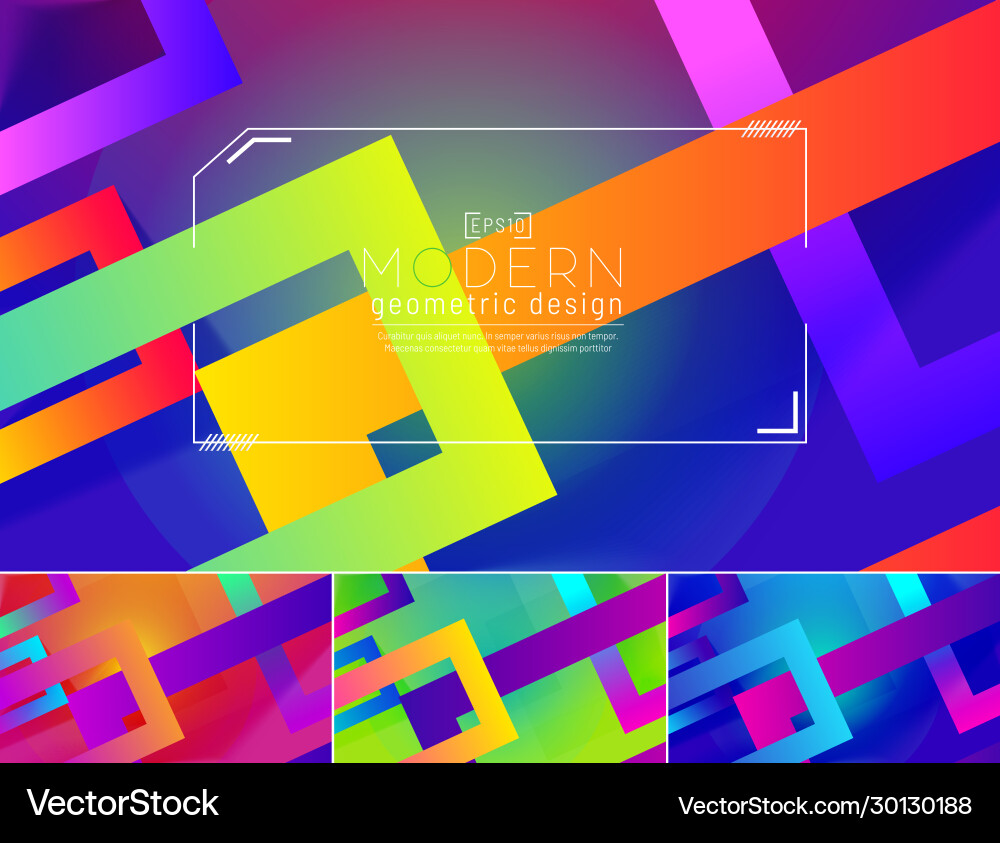 Modern abstract background Royalty Free Vector Image