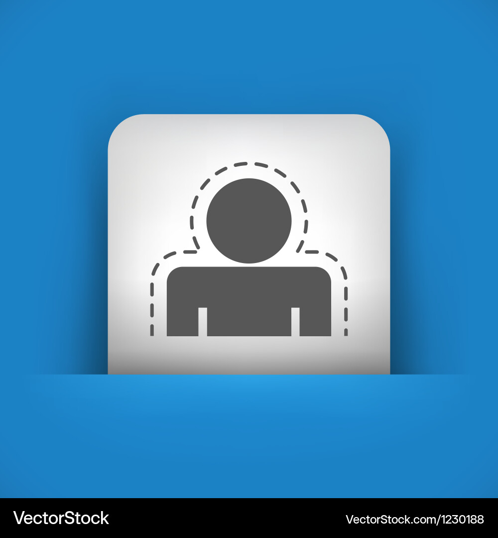 Single icon Royalty Free Vector Image - VectorStock