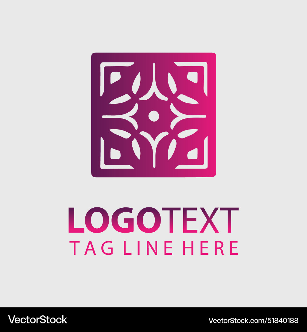 Tile logo Royalty Free Vector Image - VectorStock