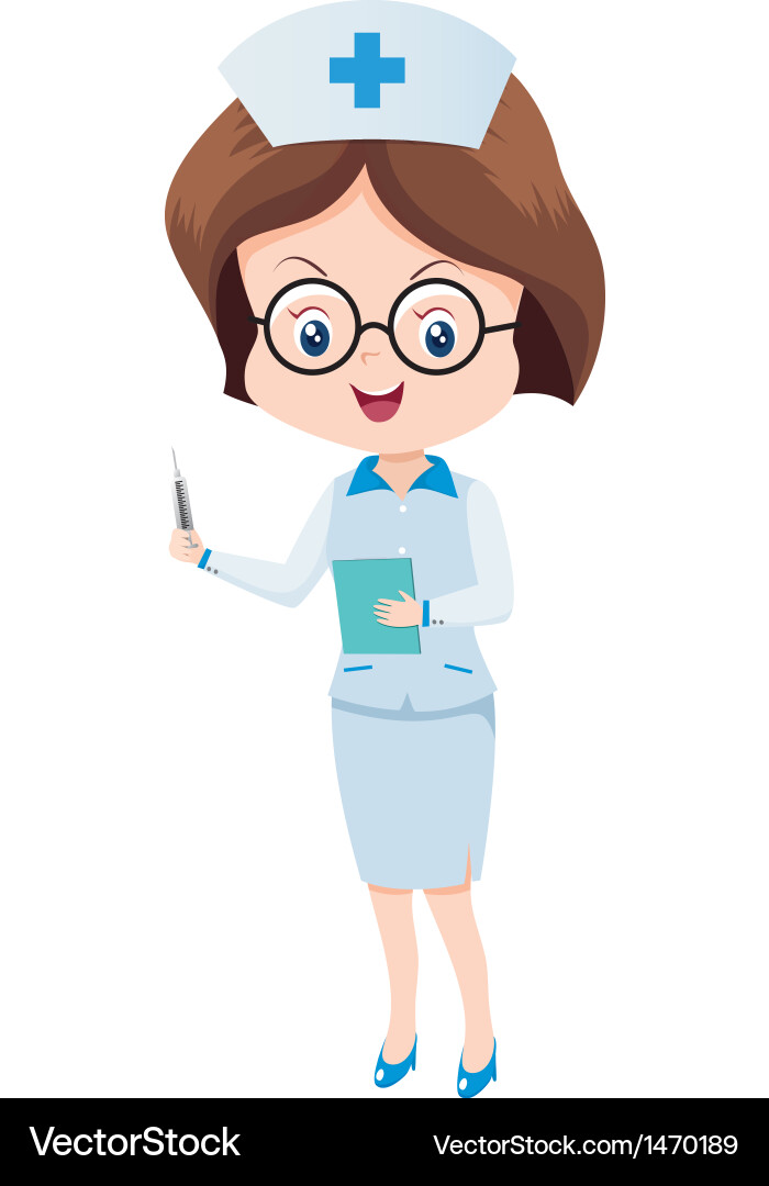 Nurse Royalty Free Vector Image - VectorStock