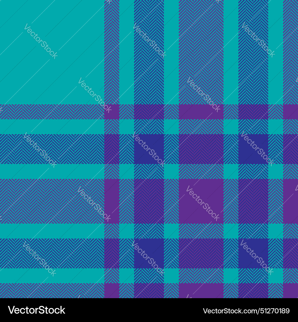 Plaid check pattern seamless fabric texture Vector Image